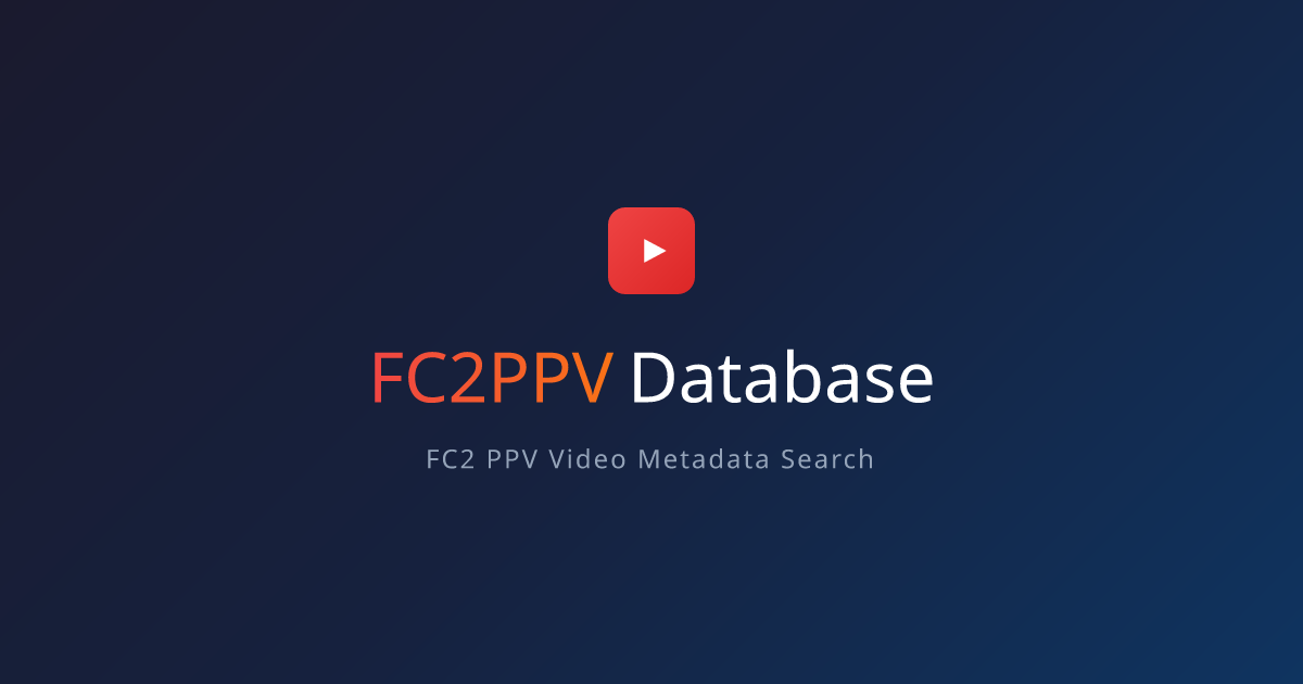 FC2-PPV-2669873 | FC2PPV Database